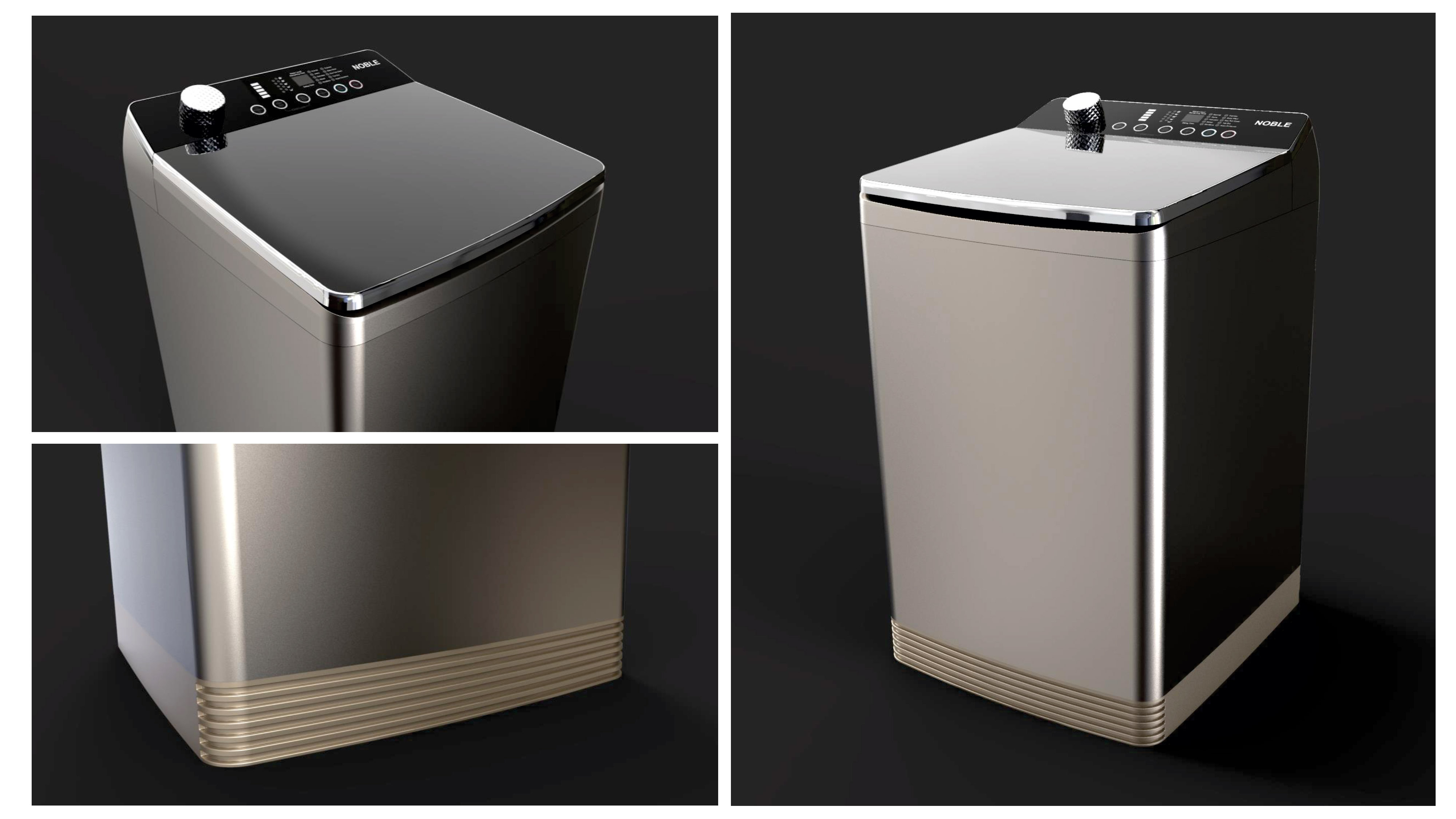 Noble Washing Machine Top Load Back Control | HIMANSHU SHEKHER SONI